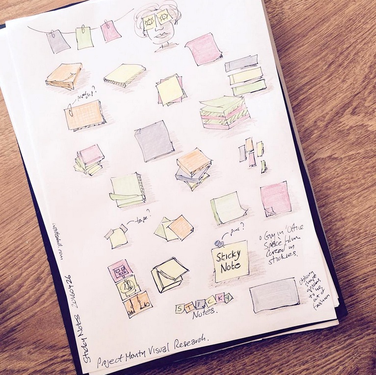 Project Monty early sketches – WaltCahill.com