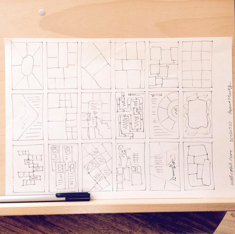 Project Monty early sketches – WaltCahill.com