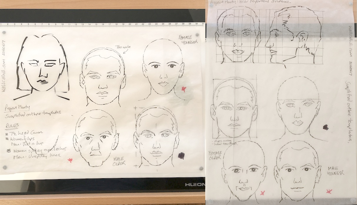 Head template structures – WaltCahill.com
